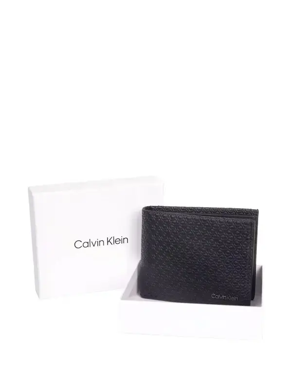 Calvin Klein Monogram-debossed Bifold Wallet