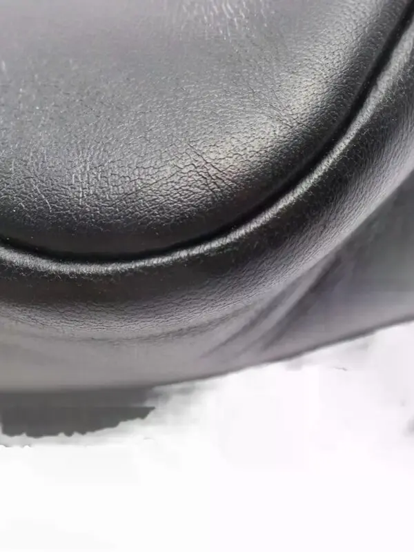 Prada Leather Triangle Shoulder Bag - Black