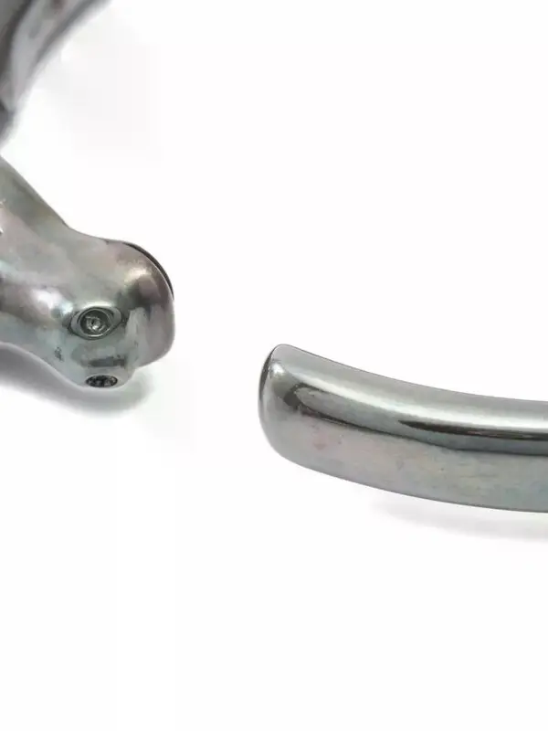 Hermès Silver-tone Horse Head Motif Cuff
