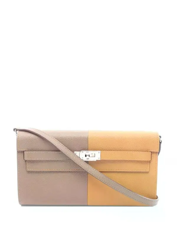 Hermès Kelly To Go Kazak Wallet - Brown