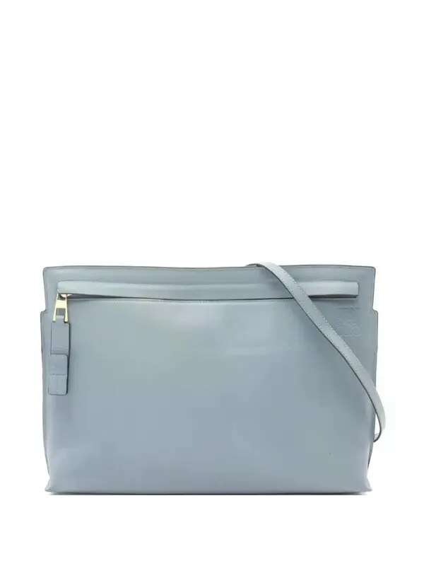Loewe 00s T Pouch Anagram Shoulder Bag - Blue