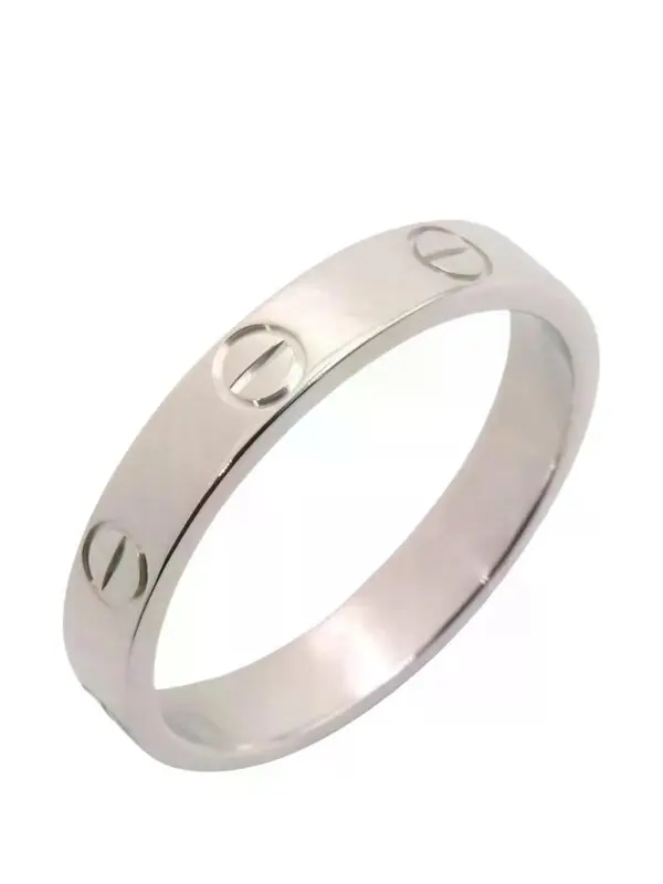 Cartier Tone Love Ring - Silver