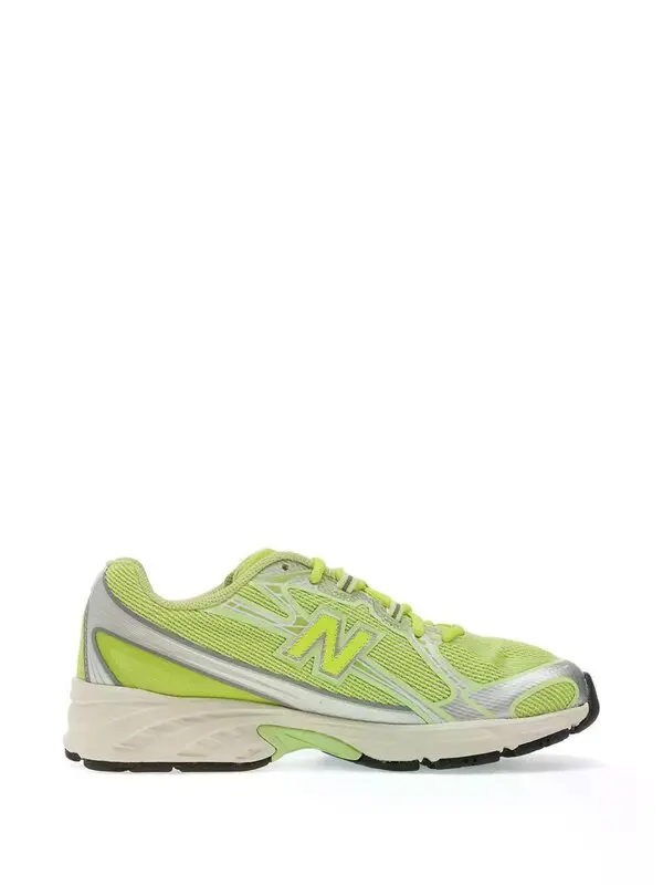 NEW BALANCE 740n Mesh Lace-up Sneakers - Green