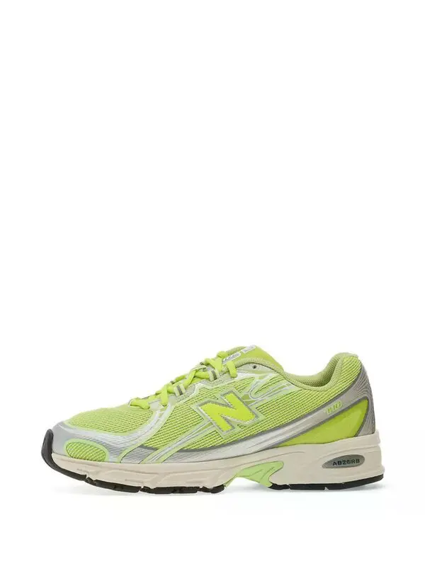NEW BALANCE 740n Mesh Lace-up Sneakers - Green