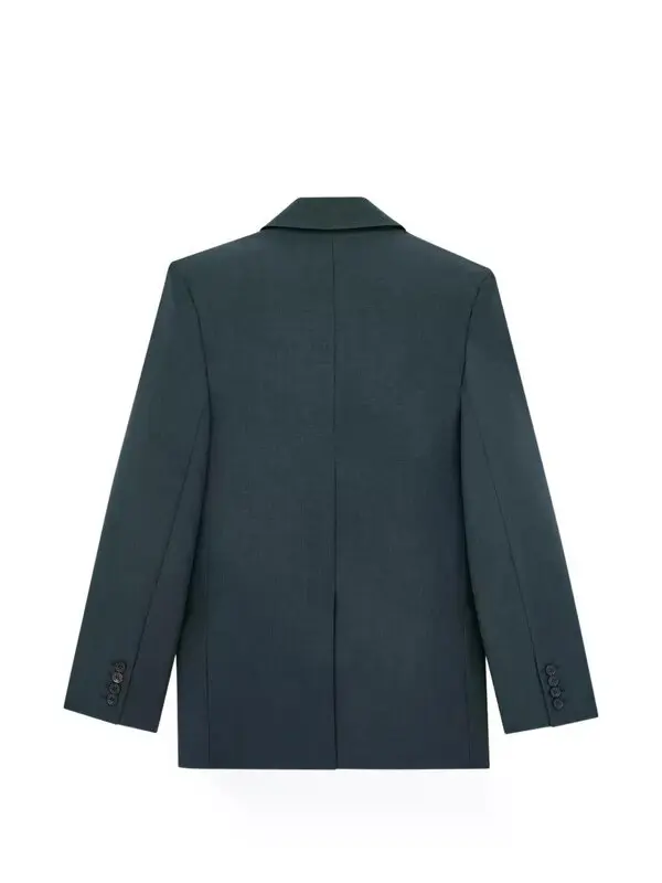 Saint Laurent Double-breasted Peak-lapel Blazer