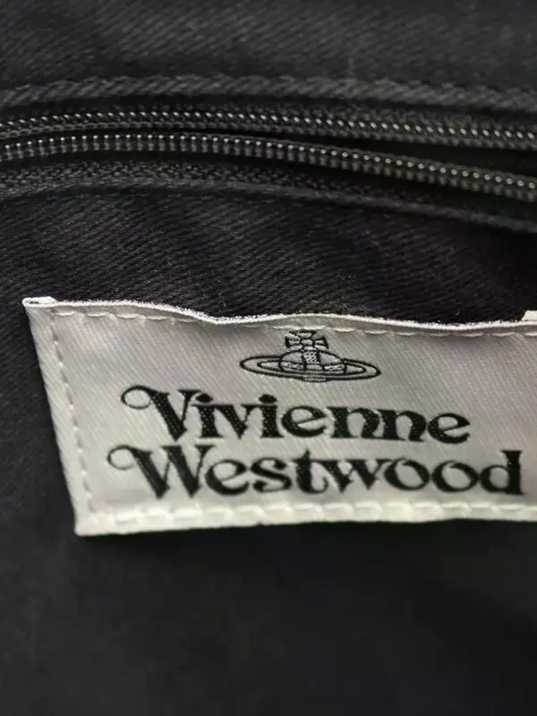 VIVIENNE WESTWOOD Orb Leather Tote Bag