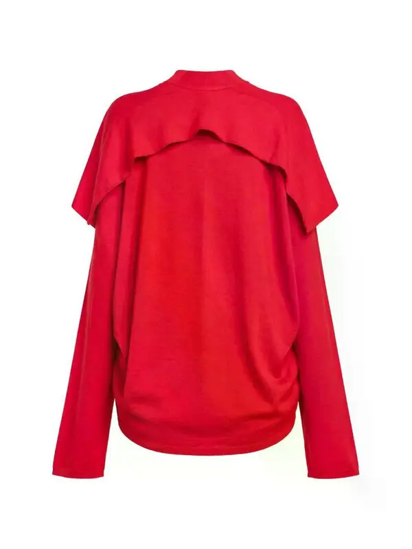 Comme Des Garçons Layered Effect Cardigan