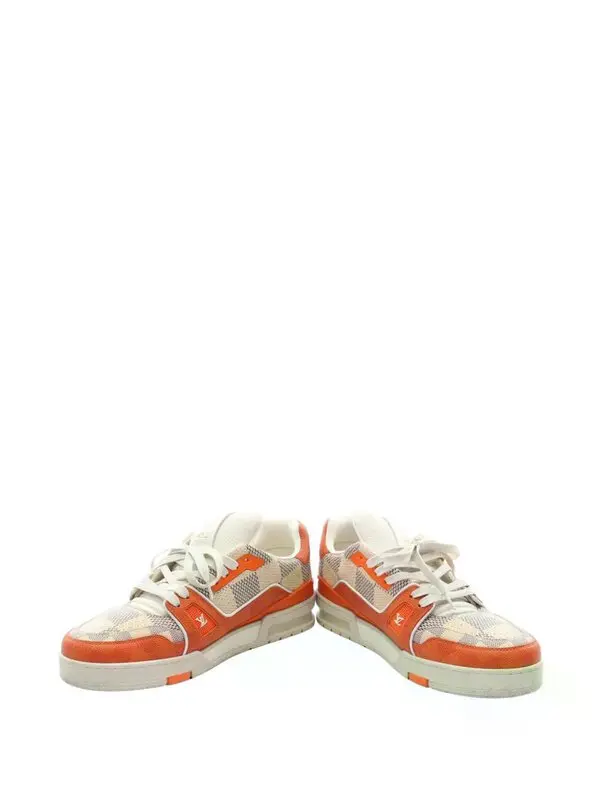 LOUIS VUITTON Panelled Lace-up Sneakers
