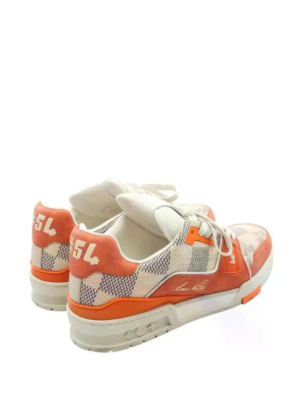 LOUIS VUITTON Panelled Lace-up Sneakers