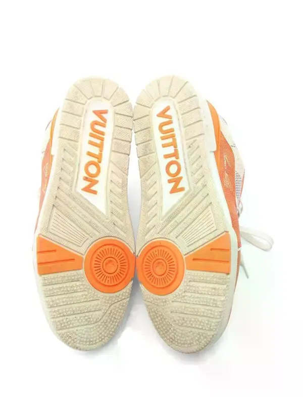 LOUIS VUITTON Panelled Lace-up Sneakers