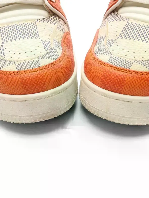 LOUIS VUITTON Panelled Lace-up Sneakers
