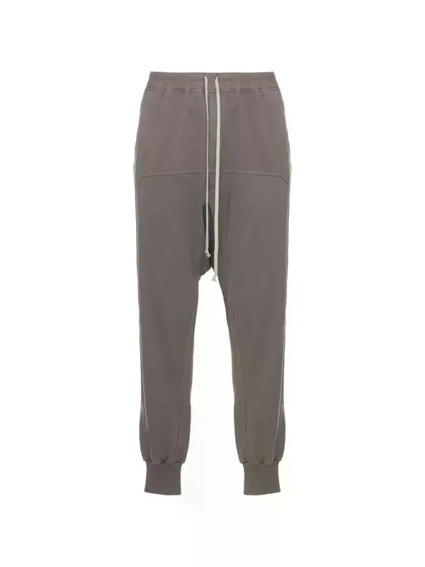 Rick Owens Prisoner Drawstring-waist Track Pants - Grey