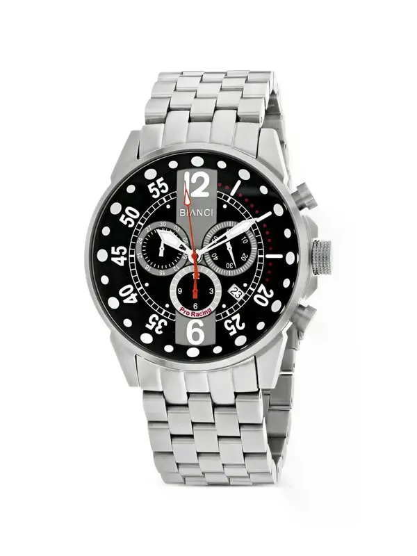 ROBERTO BIANCI Messina 46mm Chronograph Watch - Black