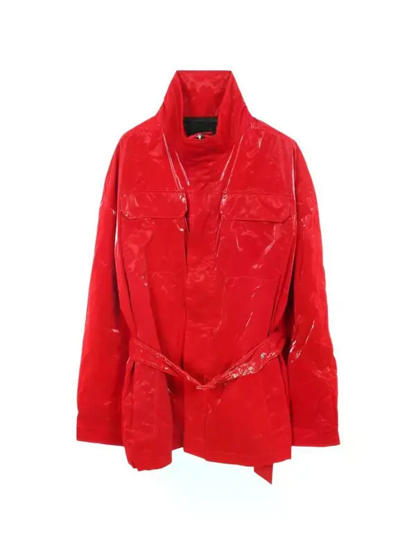 Dior Belted Flap-pocket Coat