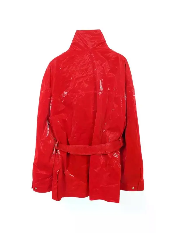 Dior Belted Flap-pocket Coat