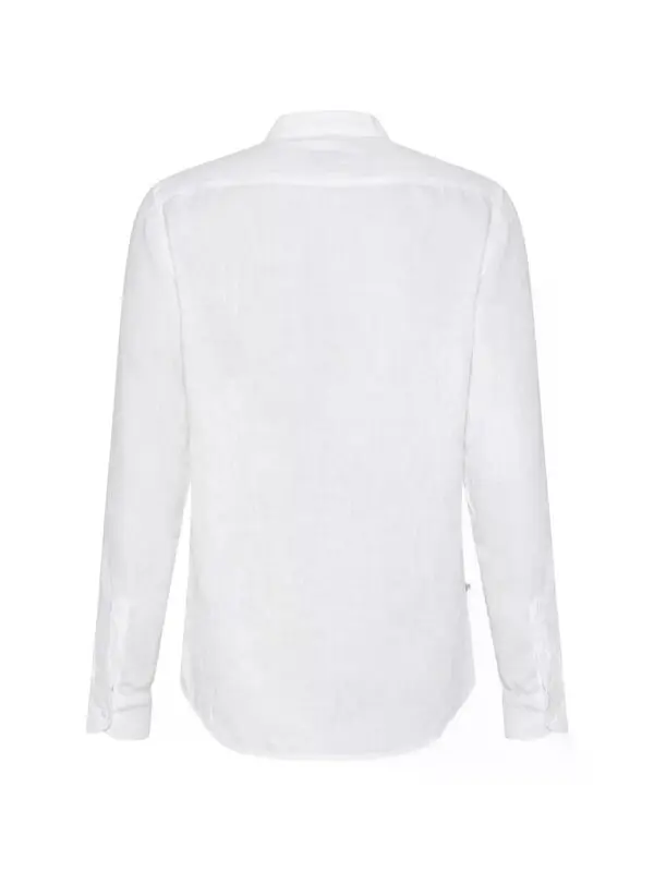 BLAUER. Band-collar Shirt