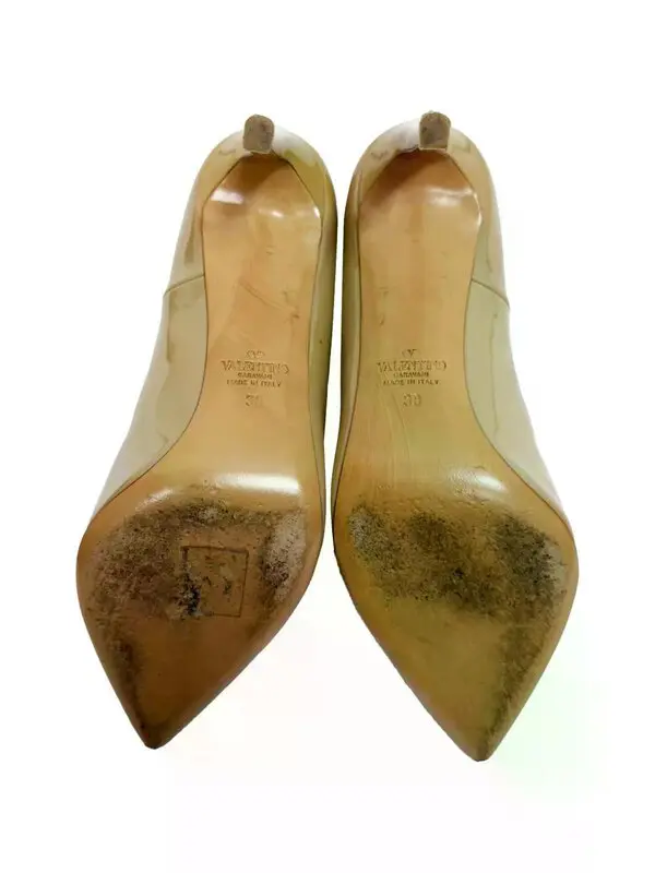 Valentino Garavani Scalloped Patent Leather Pumps