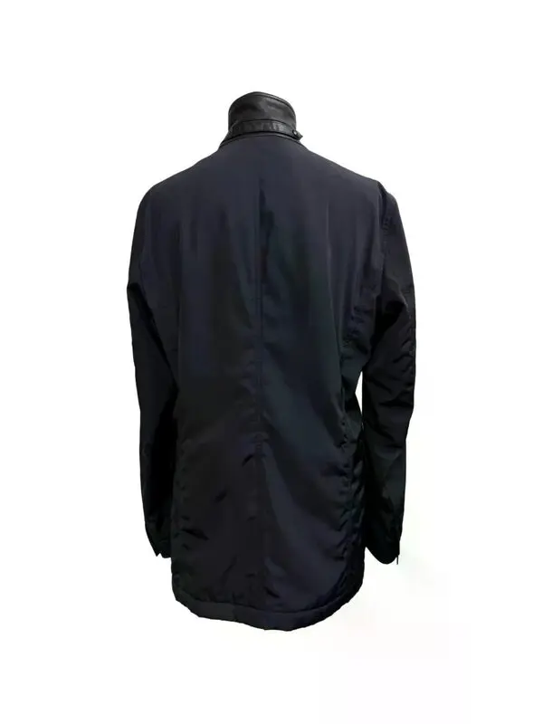 TOM FORD Techno Ottoman Jacket With Leather Trim