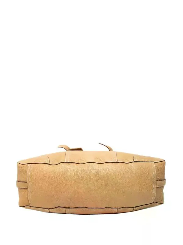 Prada Cervo Antik Shopping Satchel - Neutrals
