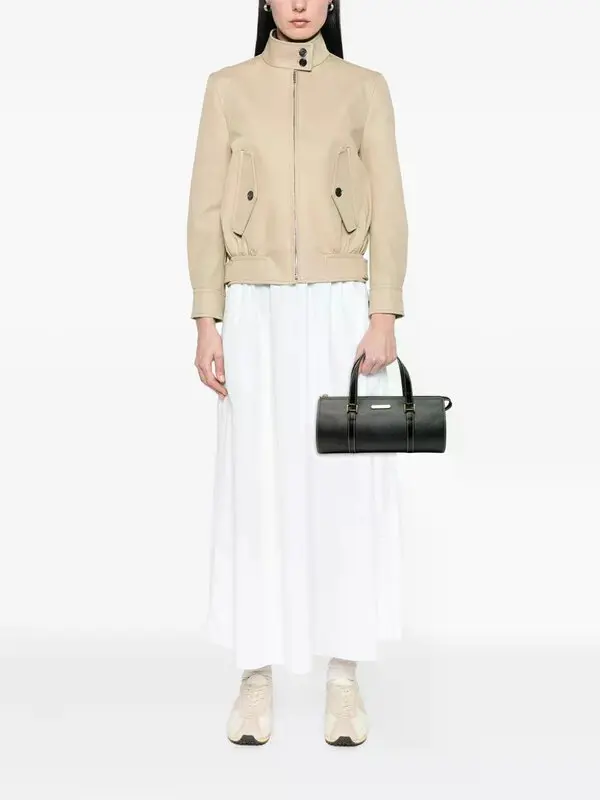 Burberry Leather Cylinder Bag