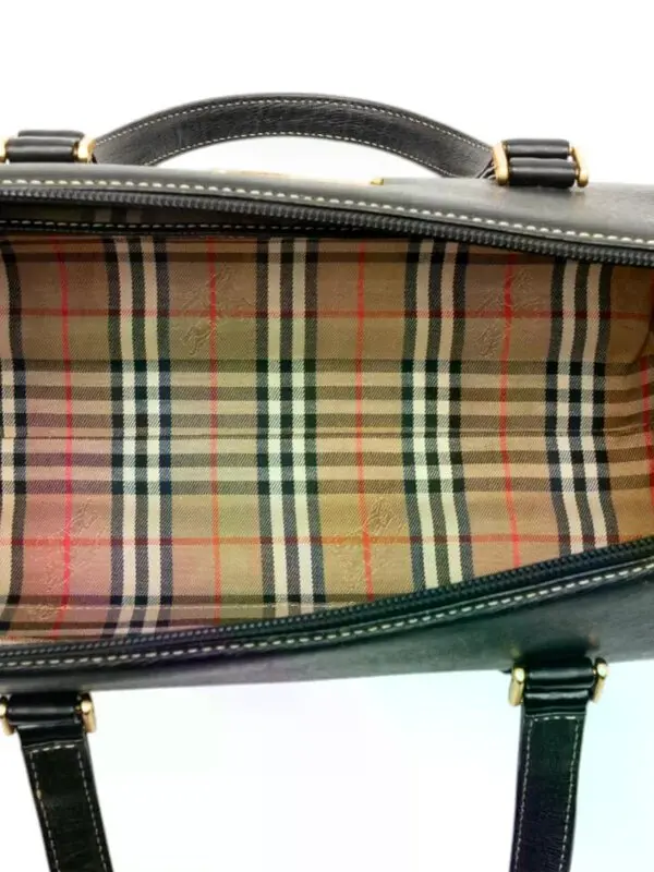 Burberry Leather Cylinder Bag