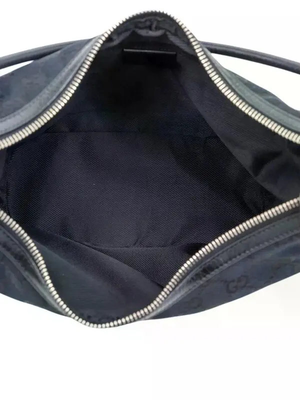 Gucci Gg Canvas Shoulder Bag - Blue