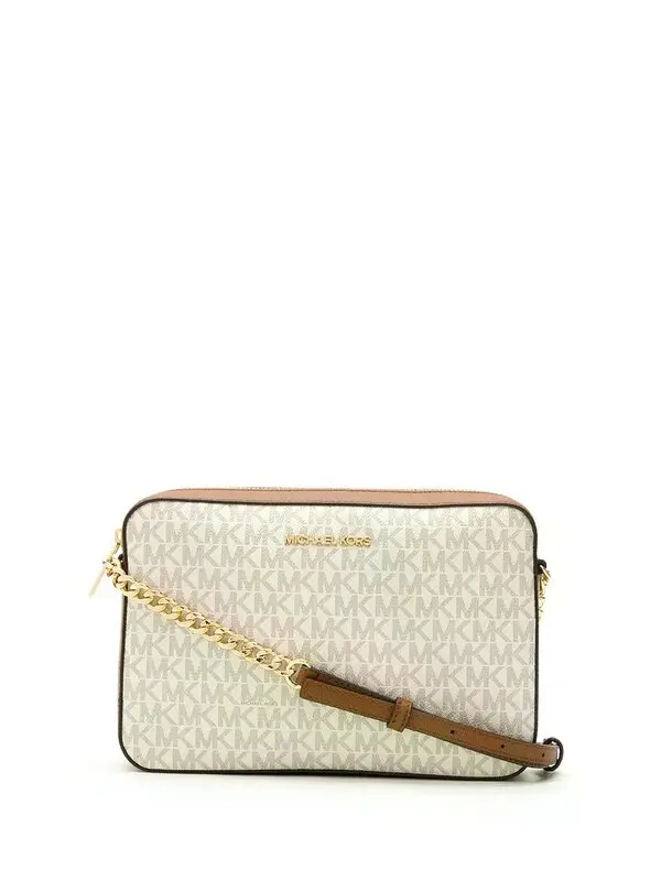 Michael Kors Large Jet Set Ew Crossbody Bag - Neutrals