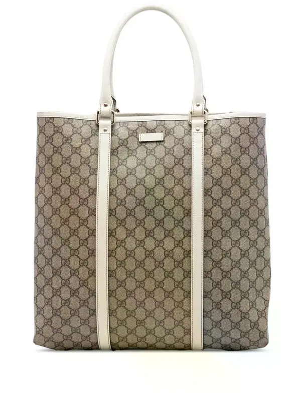 Gucci Gg Supreme Joy Vertical Tote Bag - Neutrals