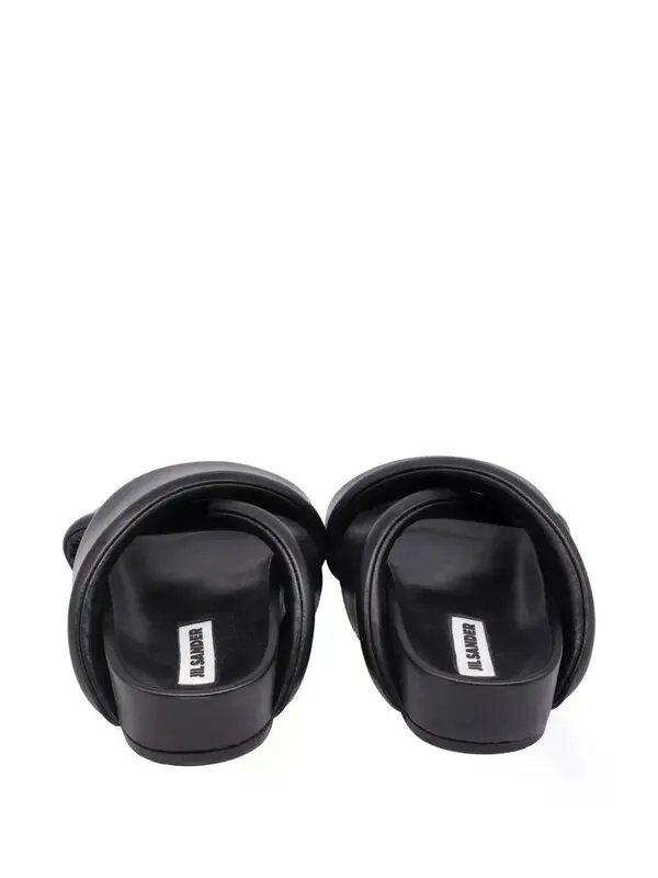 JIL SANDER Padded Cross-strap Flat Sandals