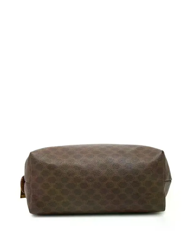 Celine Macadam Coated Canvas Pouch