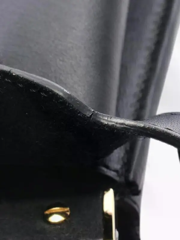 Fendi Iconic Peekaboo Satchel - Black