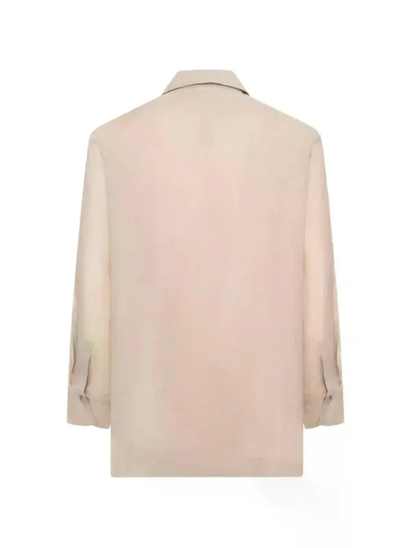 PENNYBLACK Classic Collar Button-down Shirt With Flap Pockets