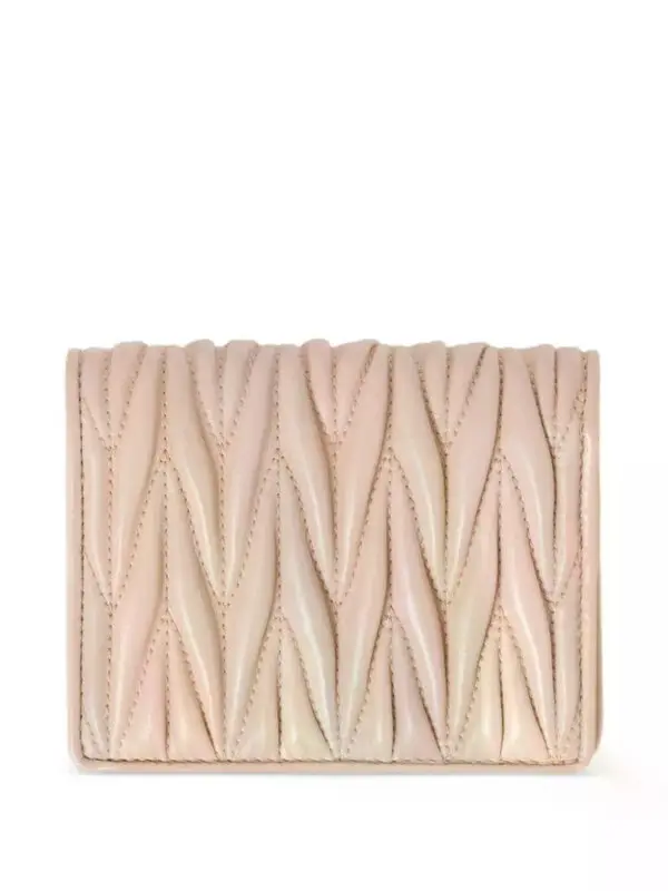 Miu Miu Small Matelassé Wallet