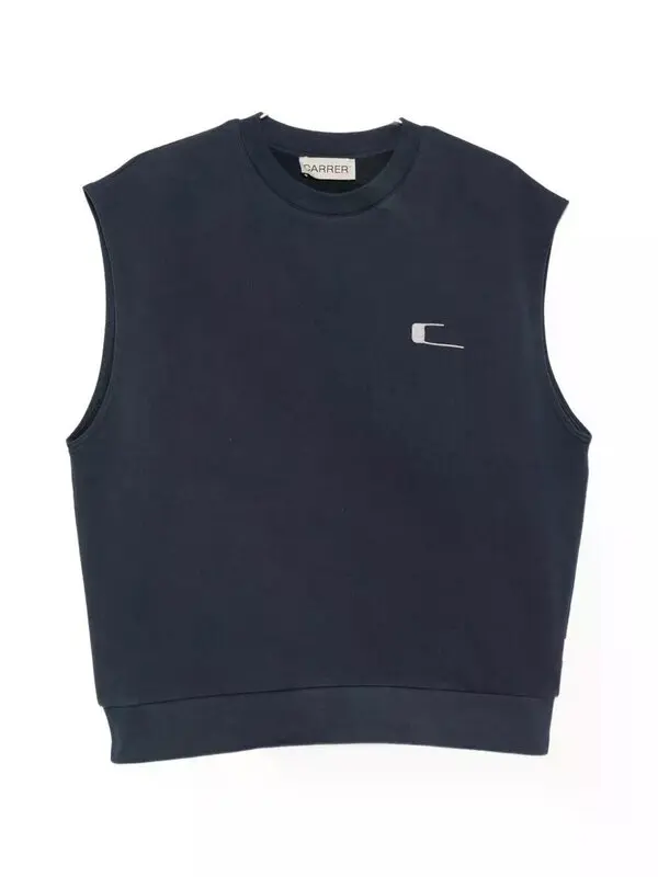 Carrera Eyewear Logo Print Crew Neck Vest