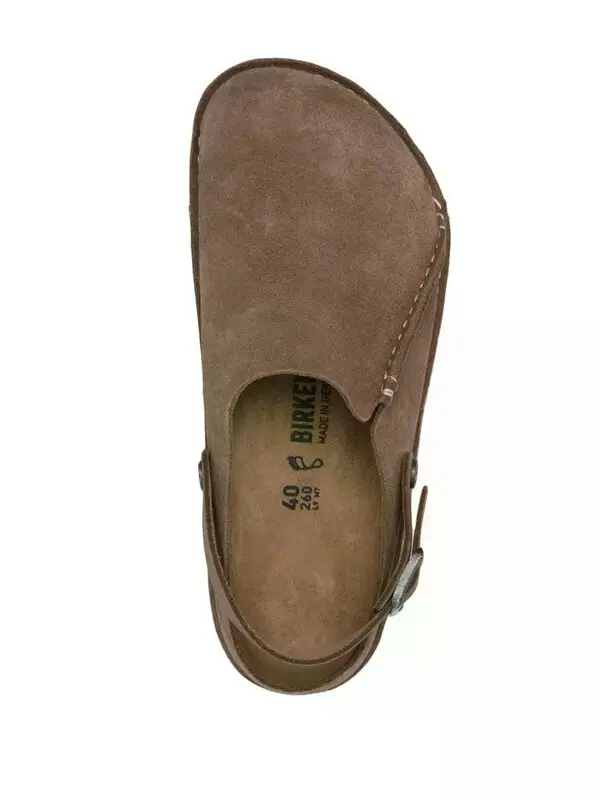 BIRKENSTOCK Suede Clogs - Neutrals