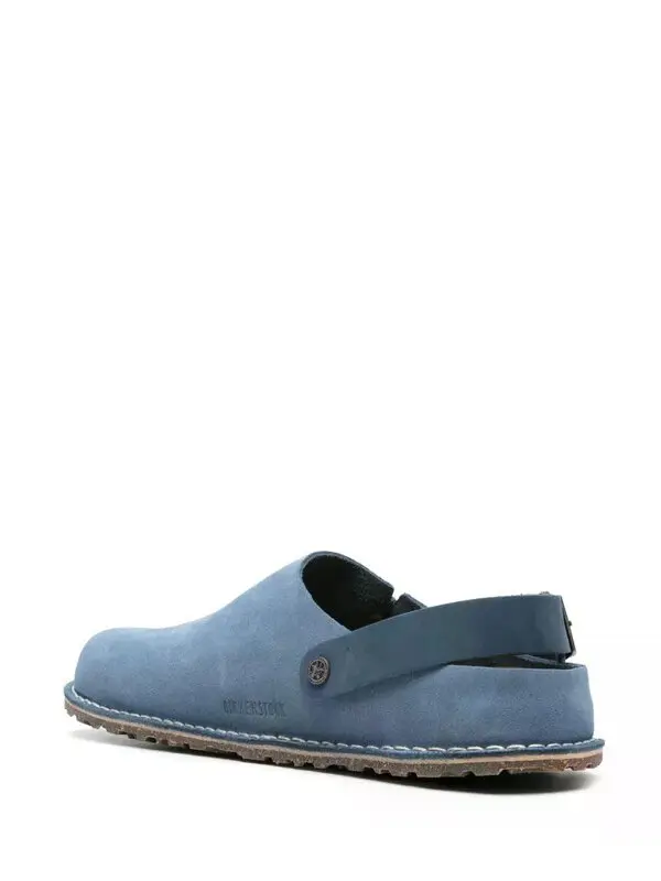 BIRKENSTOCK Suede Clogs With Slingback Strap
