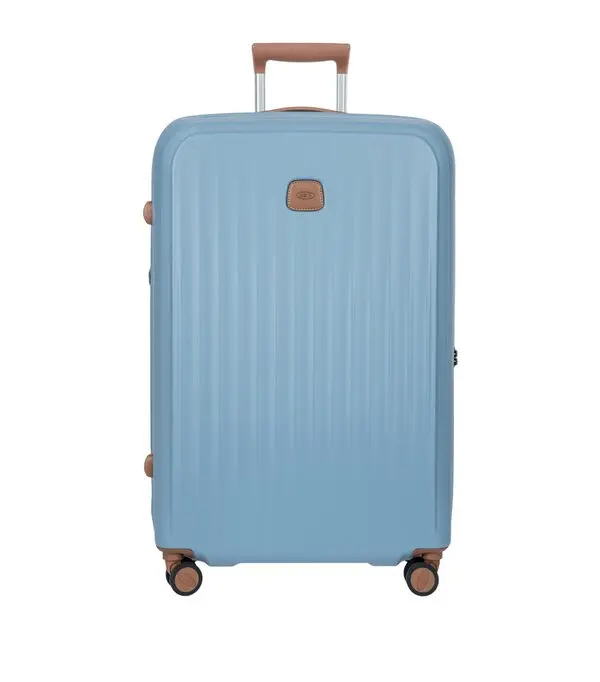 Bric'S Taormina Spinner Check-in Suitcase - Blue