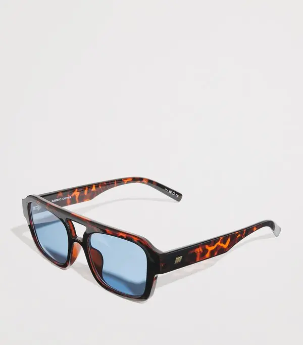 Le Specs Subzero Aviator Sunglasses - Brown