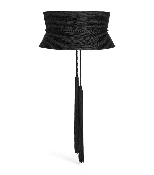 Alaïa Calfskin-cord Tassel Bustier