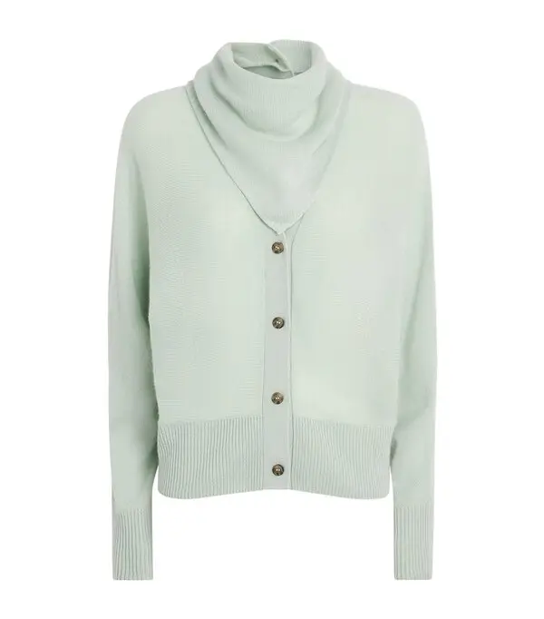 Le Kasha Cashmere Cardigan - Blue