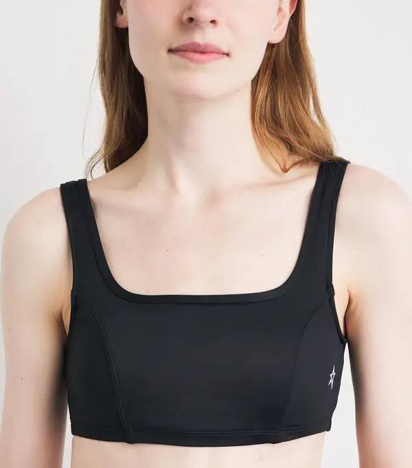 Perfect Moment Logo Sports Bra - Black