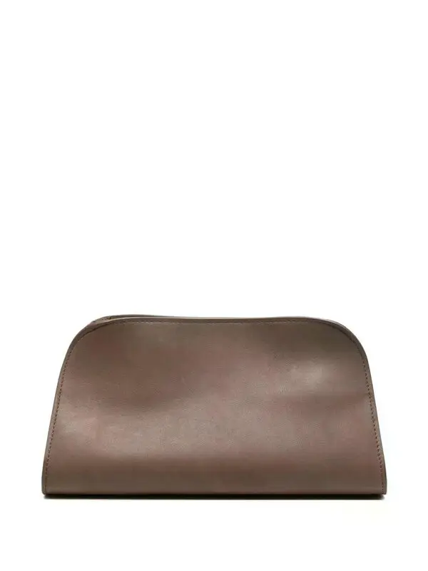 THE ROW Peggy Clutch Bag - Brown