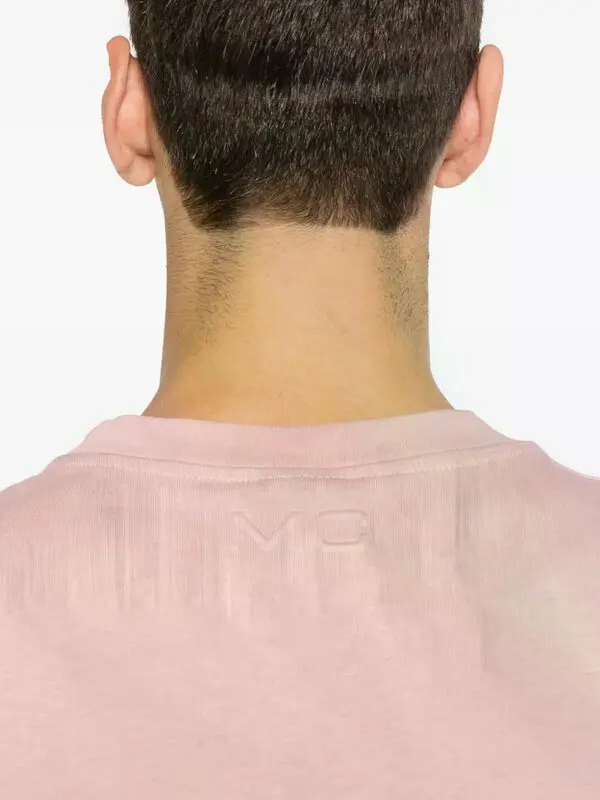 MICHAEL COAL Crew-neck T-shirt - Pink