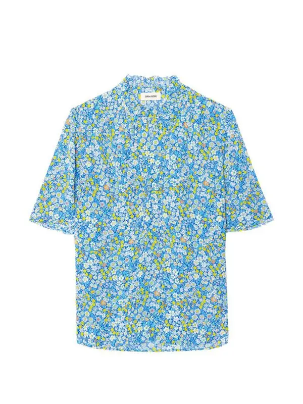 Zadig&Voltaire Topher Floral-print Blouse