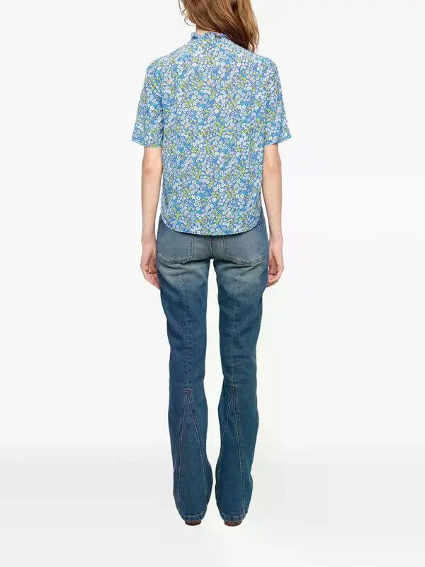 Zadig&Voltaire Topher Floral-print Blouse