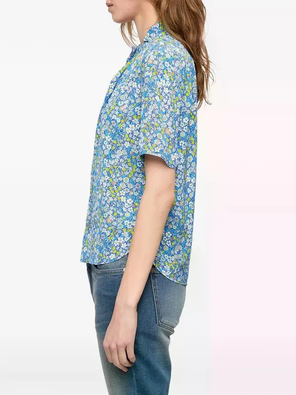 Zadig&Voltaire Topher Floral-print Blouse