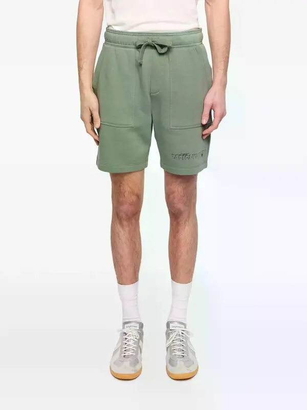 Zadig&Voltaire Logo-print Drawstring Shorts - Green