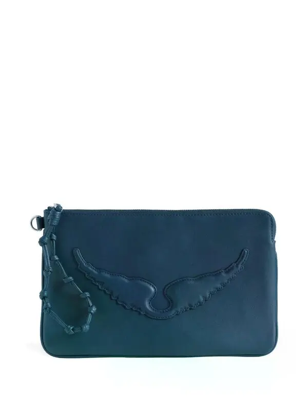 Zadig&Voltaire Angel Clutch Bag - Blue