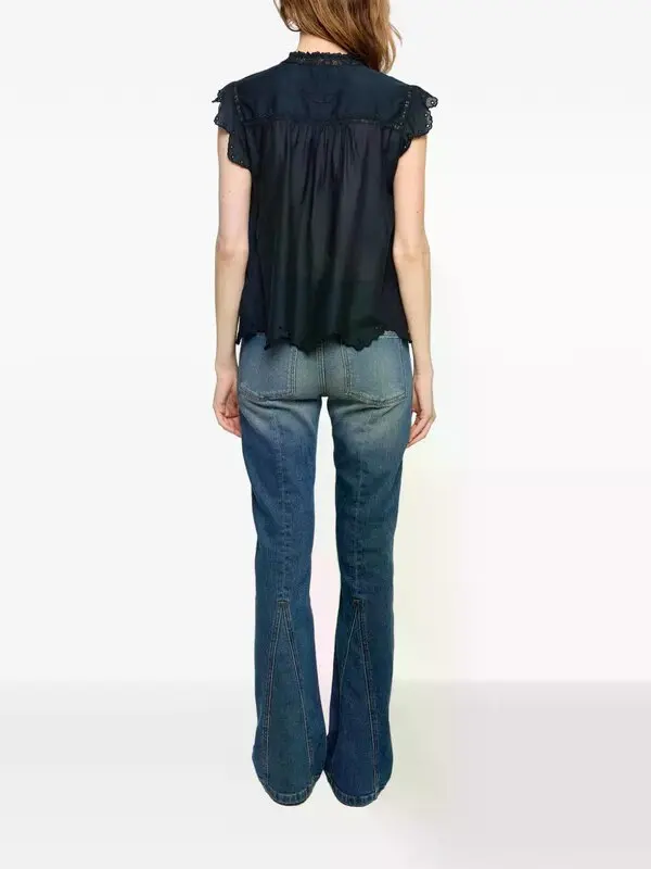 Zadig&Voltaire Tika Tomboy Blouse - Blue