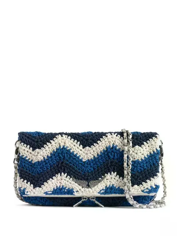 Zadig&Voltaire Rock Crochet Clutch - Blue